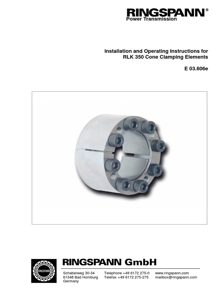 Power Transmission: Schaberweg 30-34 61348 Bad Homburg Germany ...