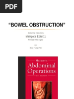 Bowel Obstruction - StatPearls - NCBI Bookshelf | PDF