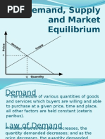 Demand and Supply Powerpoint | PDF | Supply And Demand | Supply (Economics)