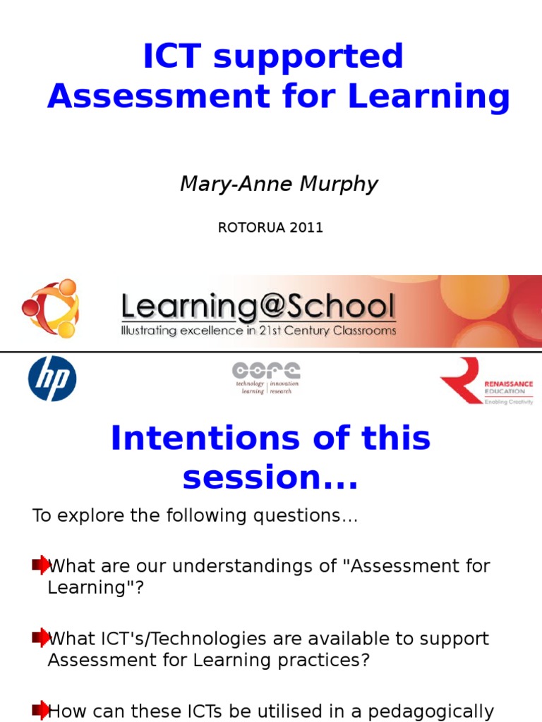 ICT supported Assessment for Learning: Mary-Anne Murphy | Educational ...