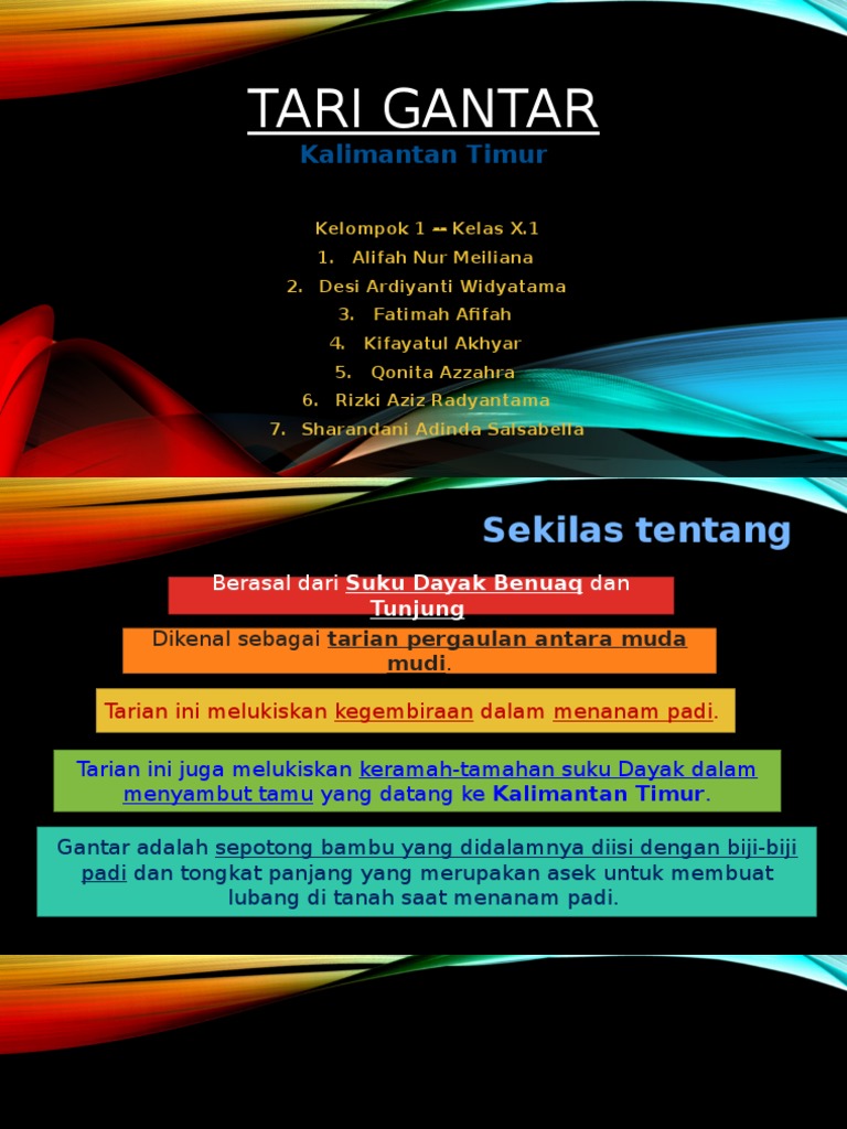 Tari Gantar | PDF | Griya & Taman | Seni