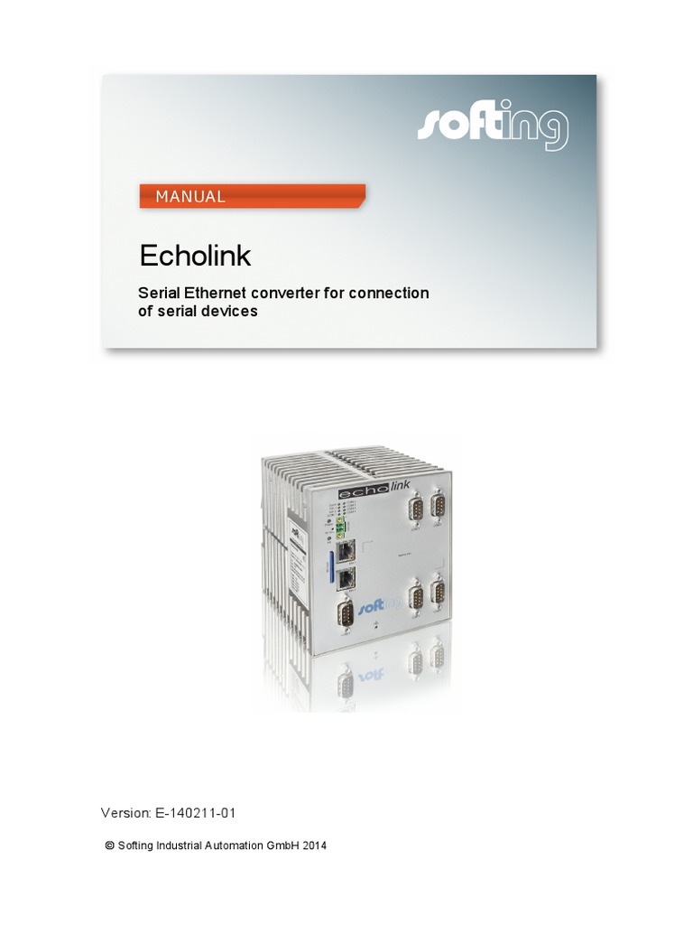 Manual Echolink English 01 PDF | PDF | License | Computer Network