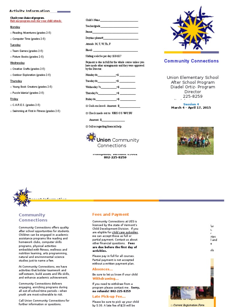 After School Program Registration Guide | PDF | Fee | Schools