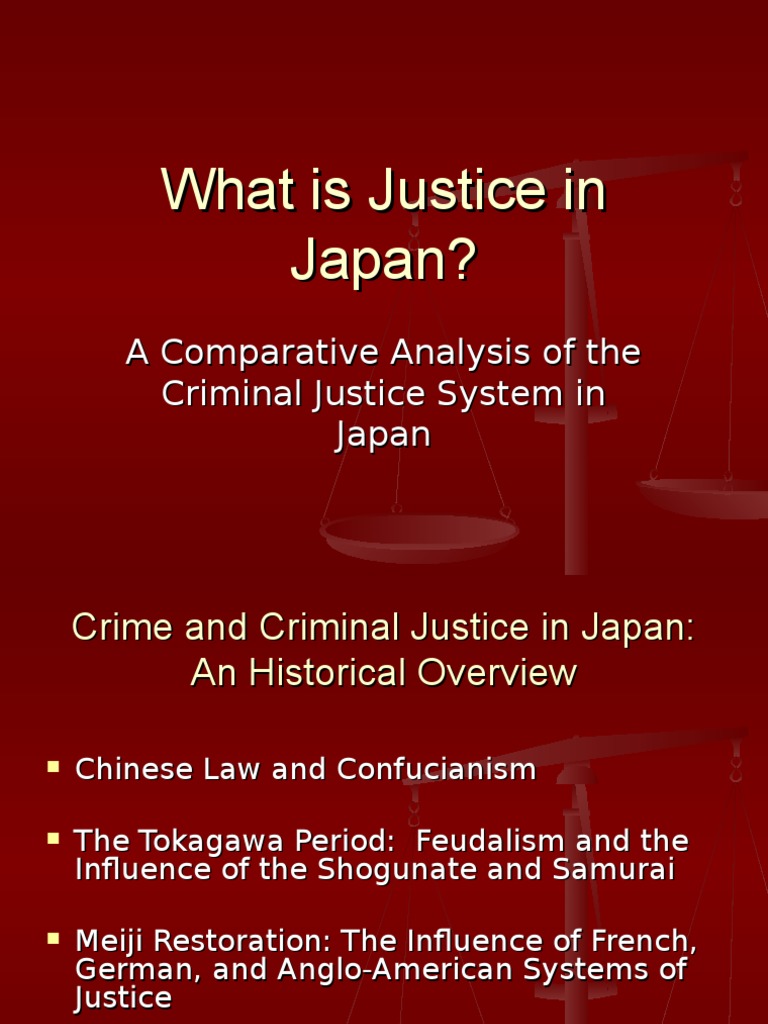 What Is Justice in Japan? | PDF | Judiciaries | Police