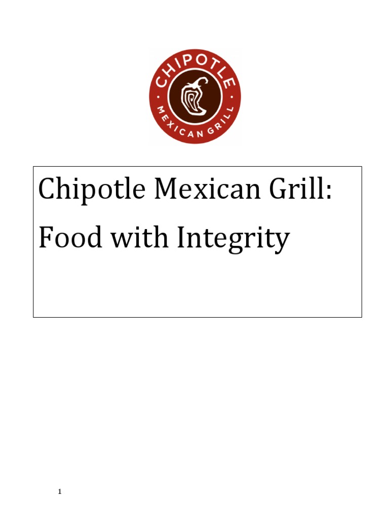 Final Chipotle Media Kit | PDF | Chipotle Mexican Grill | Leadership In ...