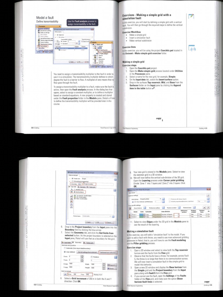 Petrel Reservoir Simulation Excerpt | PDF