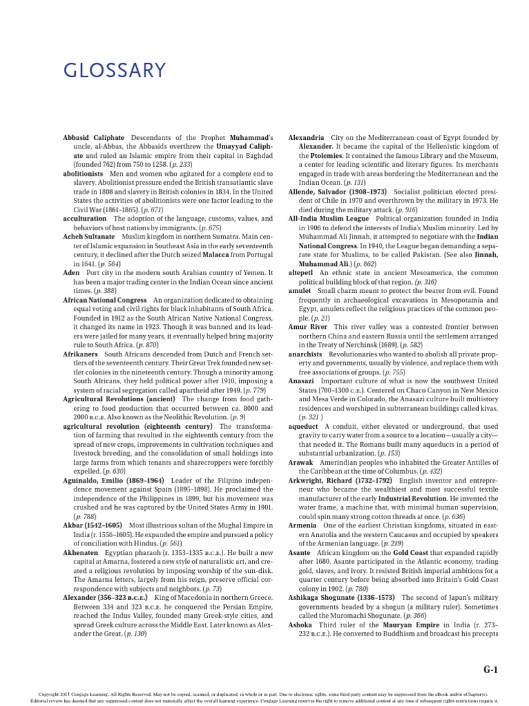 Ap World History Glossary | PDF | British Empire | Caliphate