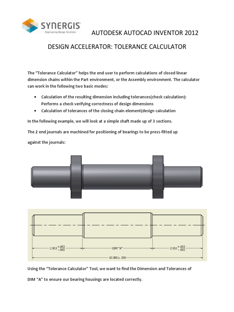 Autodesk Autocad Inventor 2012 - TC | PDF | Engineering Tolerance ...