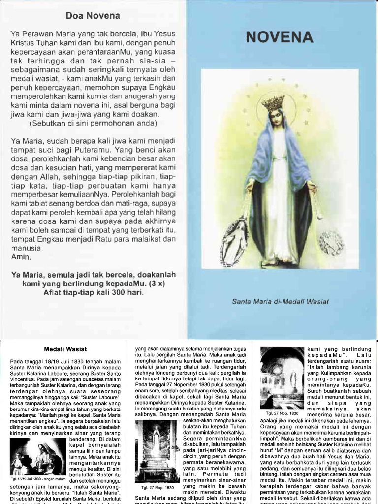 Doa Novena | PDF
