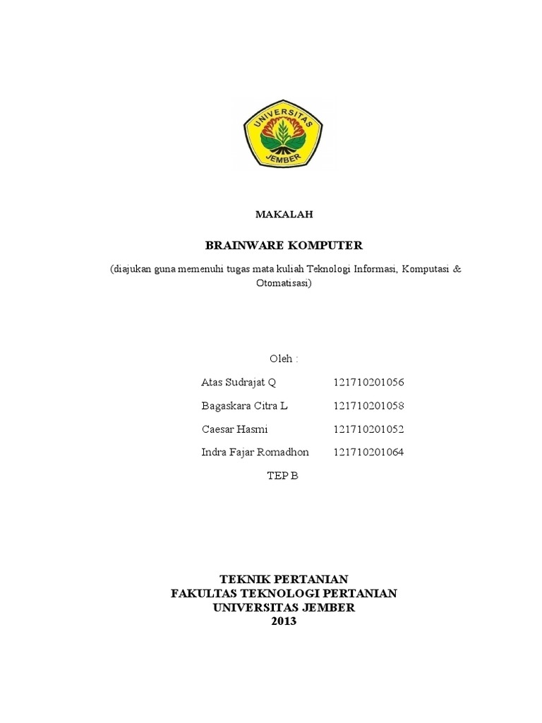 Brainware Komputer. 2 | PDF