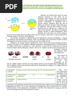Bio 101 Sample Lab Report | PDF | Active Site | Enzyme
