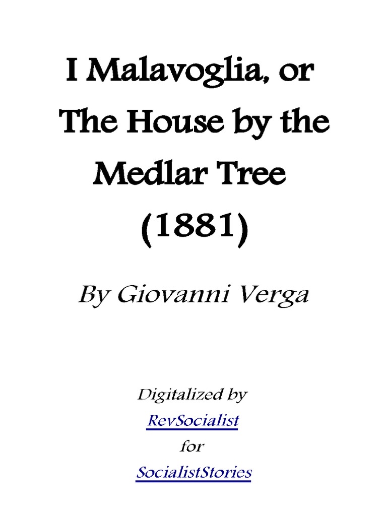 I Malavoglia, or The House Bu The Medlar Tree PDF | PDF | Nature