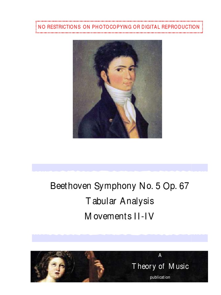 Beethoven Symphony No. 5 Analysis of Mvts II-IV | PDF | Musical Keys ...