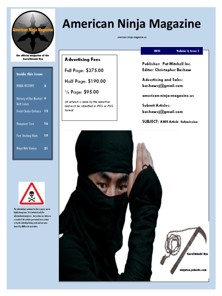 American Ninja Magazine | PDF | Ninja | Unrest