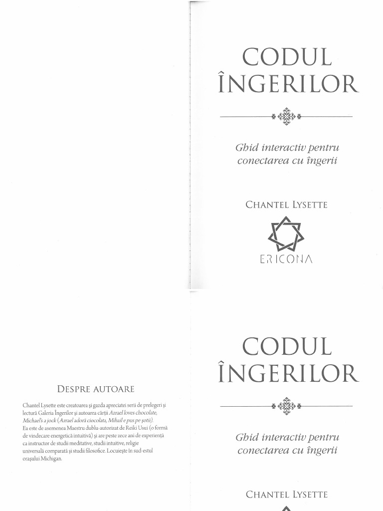 Codul Ingerilor de Chantel Lysette | PDF