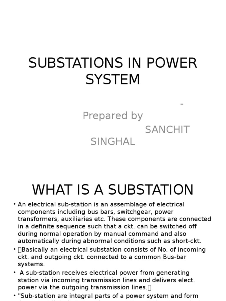 An In-Depth Look at Electrical Substations: Their Components, Functions ...