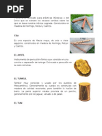 El Tun: Instrumento Musical Guatemalteco | PDF | Instrumentos musicales ...