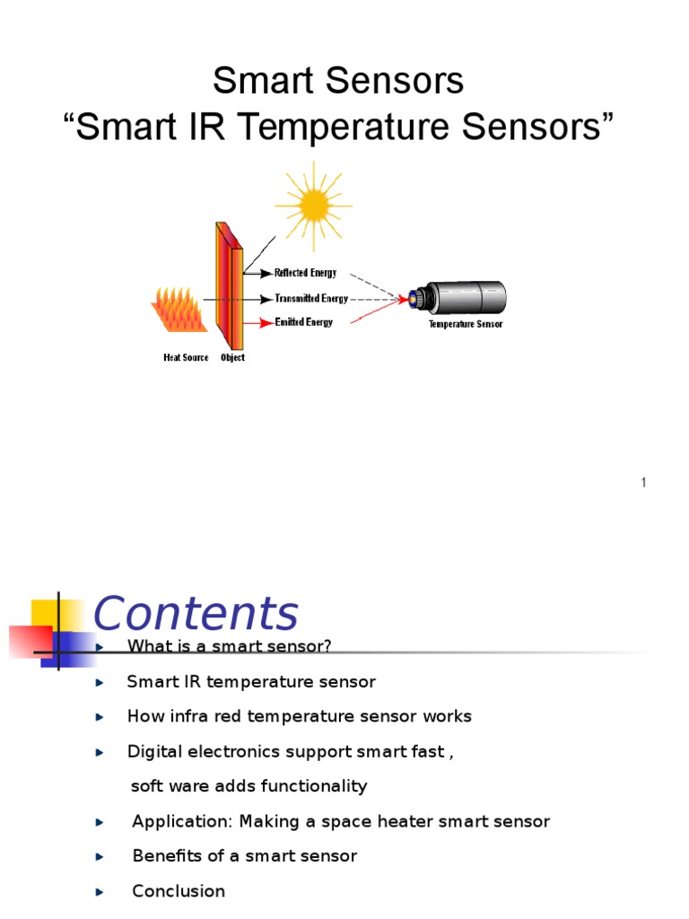 smart-ir-temperature-sensor.ppt | Sensor | Infrared