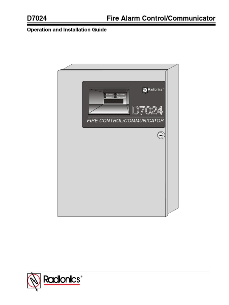 D7024 Installation Manual | PDF | Relay | Electromagnetic Interference