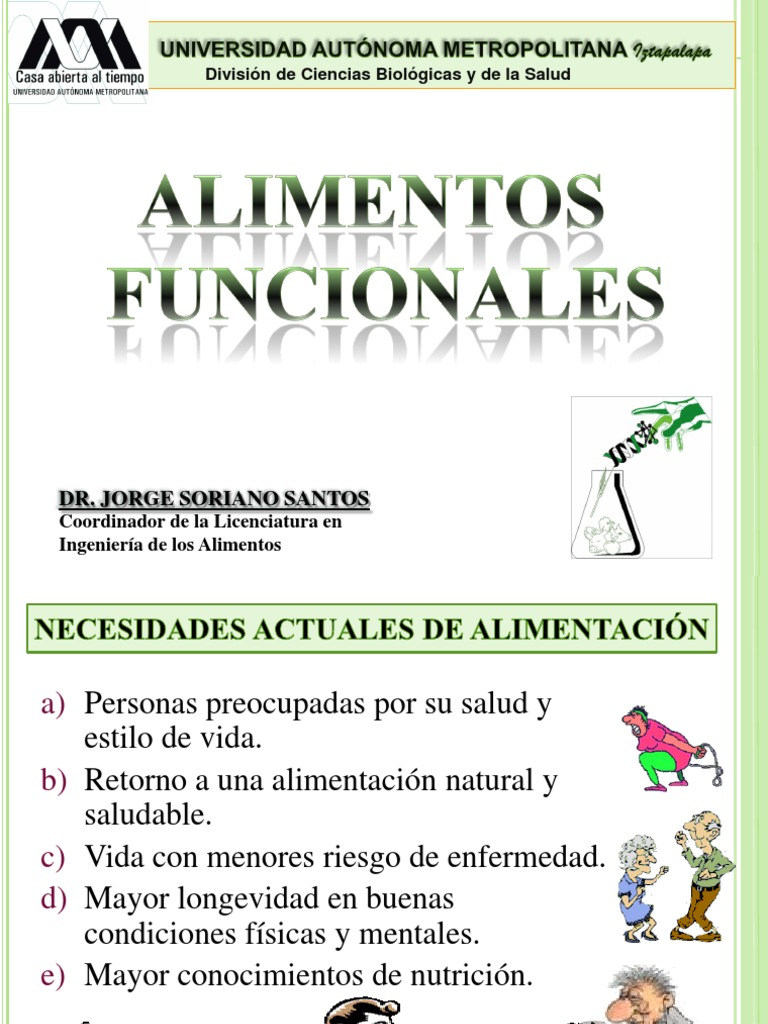Alimentos Funcionales | PDF | Comida funcional | Antioxidante