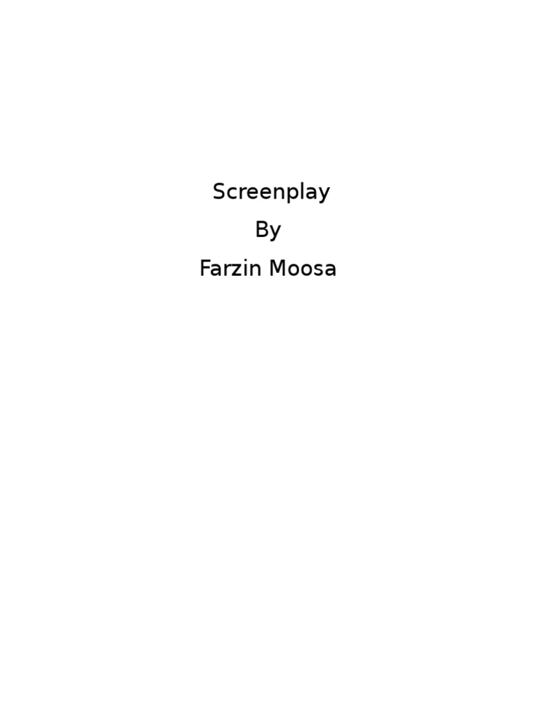 Script Final Draft Pdf