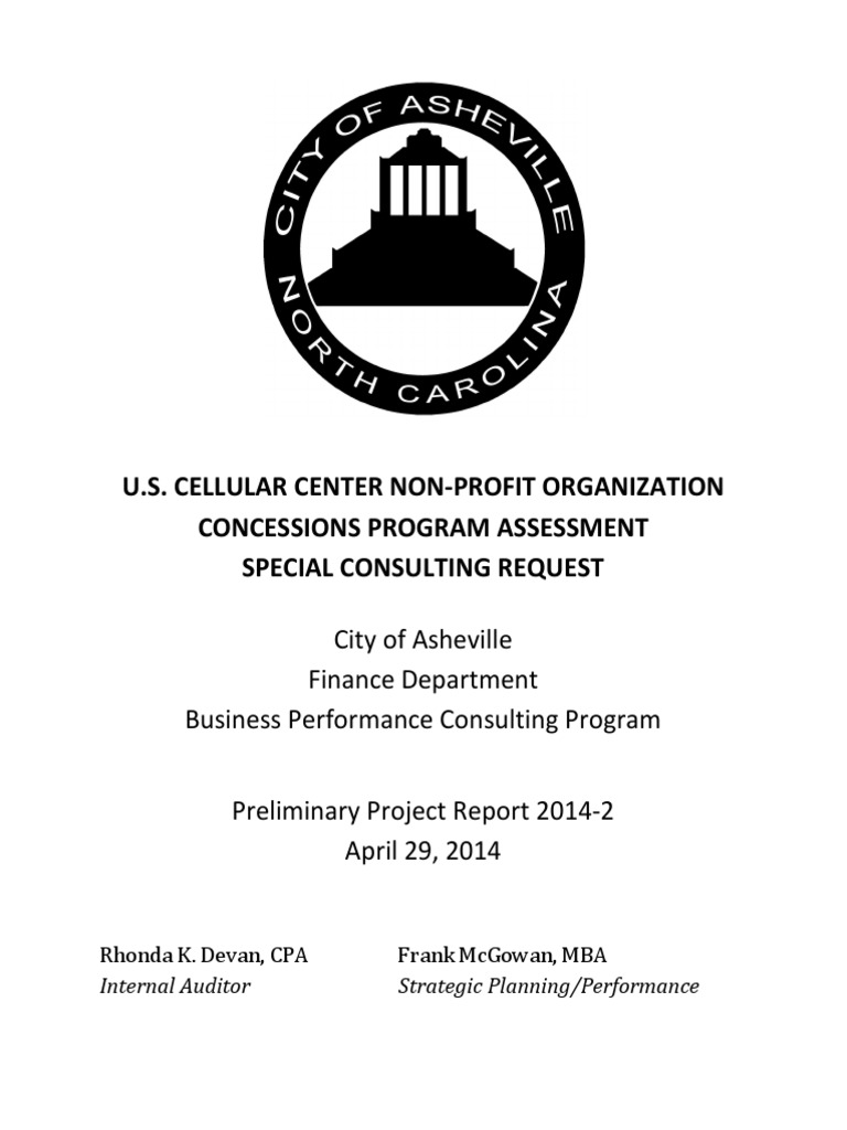 USCC Nonprofit Concessions - Program Assessment | PDF | Nonprofit ...