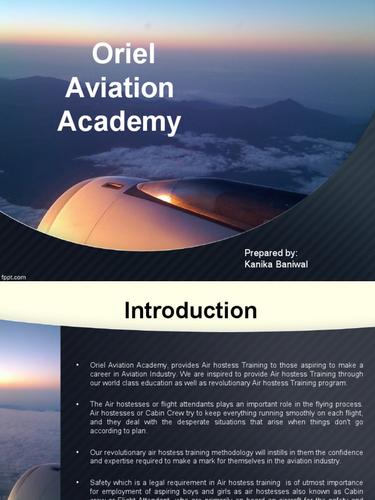 Free Presentation Aviation | PDF | Flight Attendant | Aviation