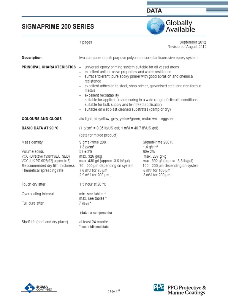 Sigma Prime | Download Free PDF | Paint | Chemistry