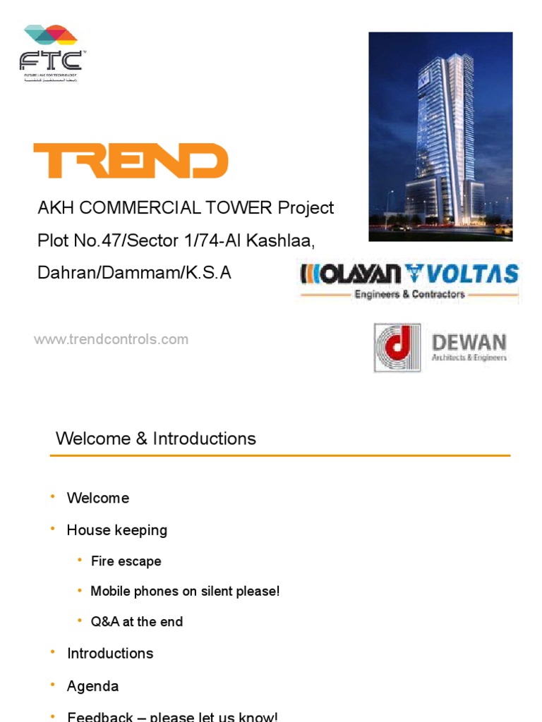 Trend BMS - Presentation | Air Conditioning | Hvac | Free 30-day Trial ...