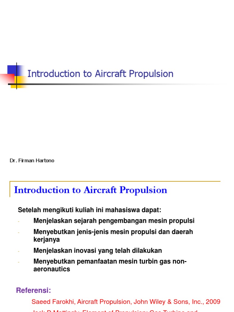Overview of Aircraft Propulsion Systems | PDF | Jet Engine | Aviation