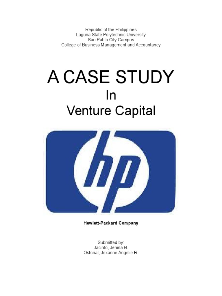 HP Case Study | PDF | Hewlett Packard | Business