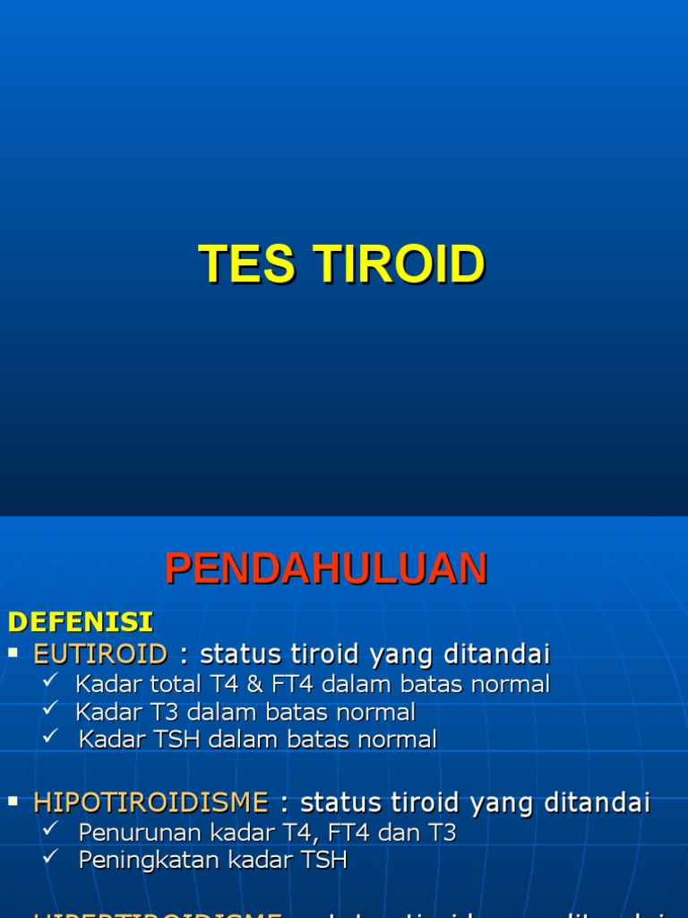 TIROID | PDF | Pengembangan Diri | Sains & Matematika