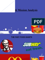 KFC Vision and Mission Analysis | PDF | Market (Economics) | Innovation