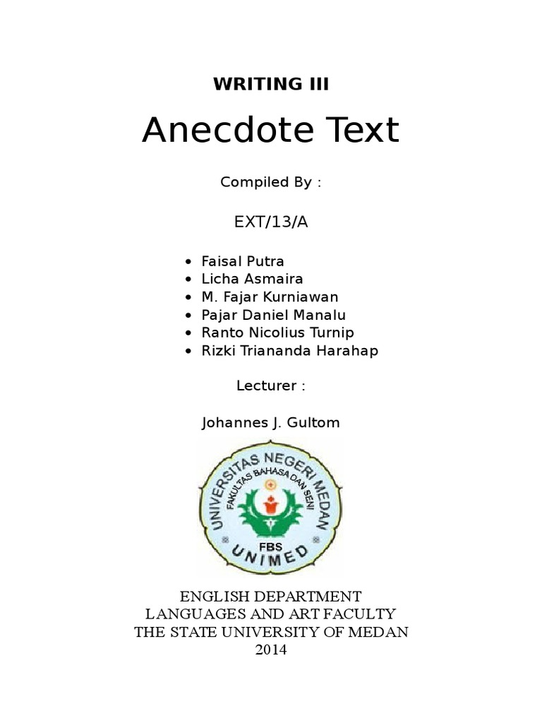 What Is Anecdote Text | PDF | Rms Titanic | Grammar