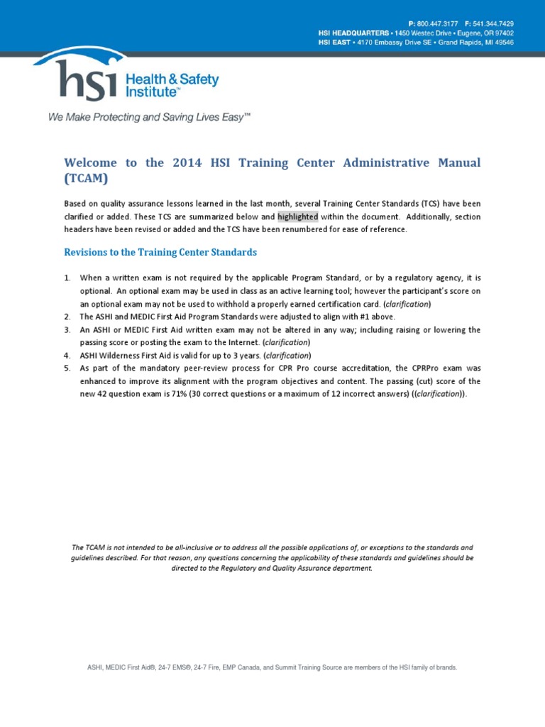 Hsi Ashi Medic Tcam - BMP | PDF | Test (Assessment) | Occupational ...