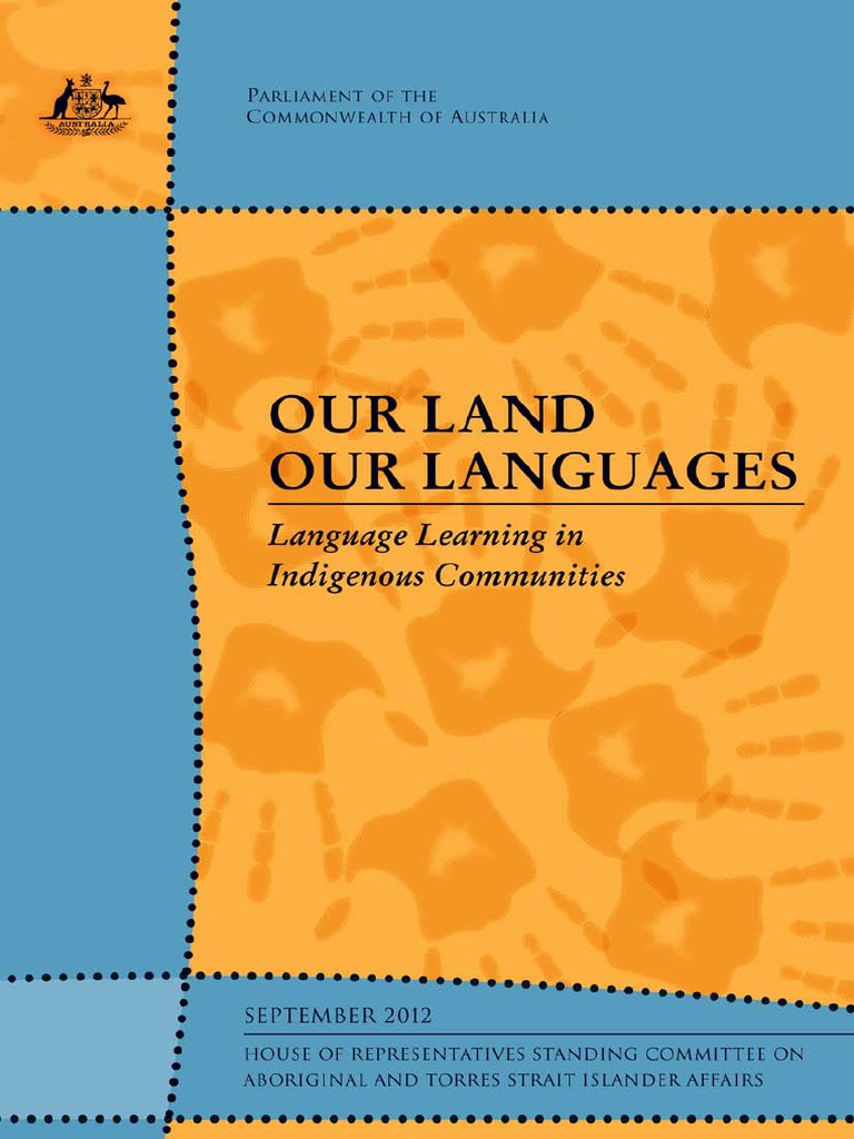 Our Land Our Languages | PDF | Indigenous Australians | Australia