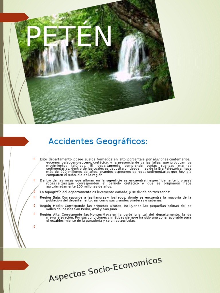 Petã N | PDF | Departamento de Petén | Science