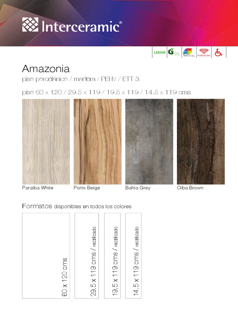 Catálogos Interceramic | PDF | Hogar, jardinería y bricolaje