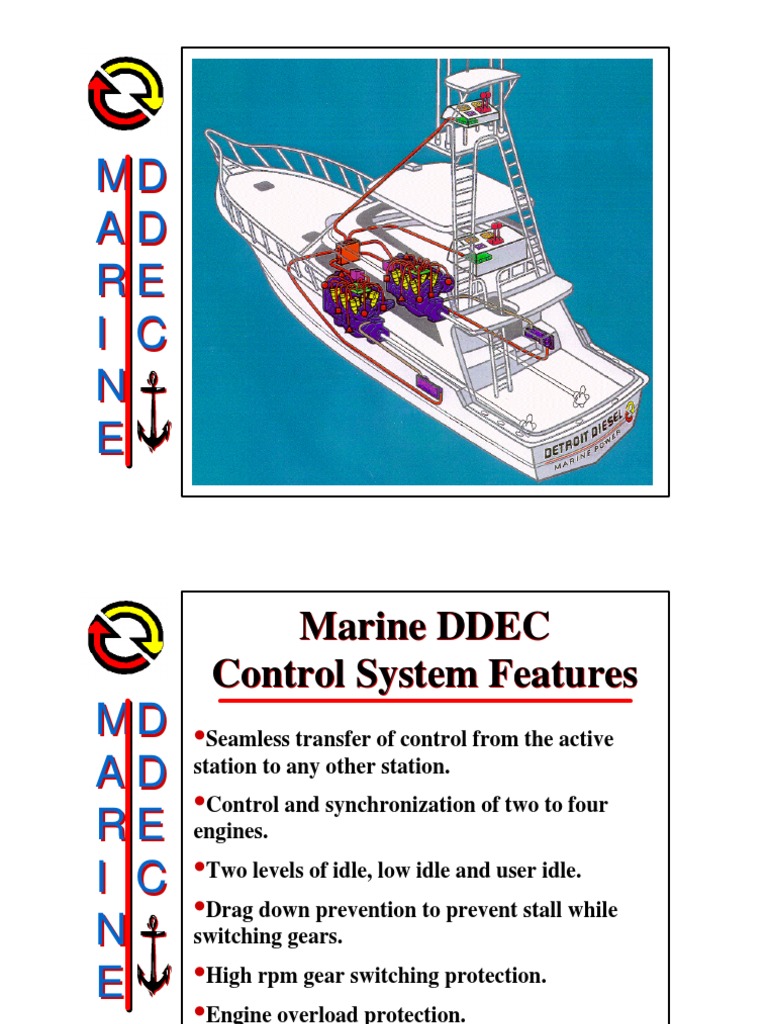 Marine DDEC Presentation | PDF | Turbocharger | Vehicle Parts