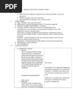 Interjection Lesson Plan | PDF | Human Communication | Linguistics