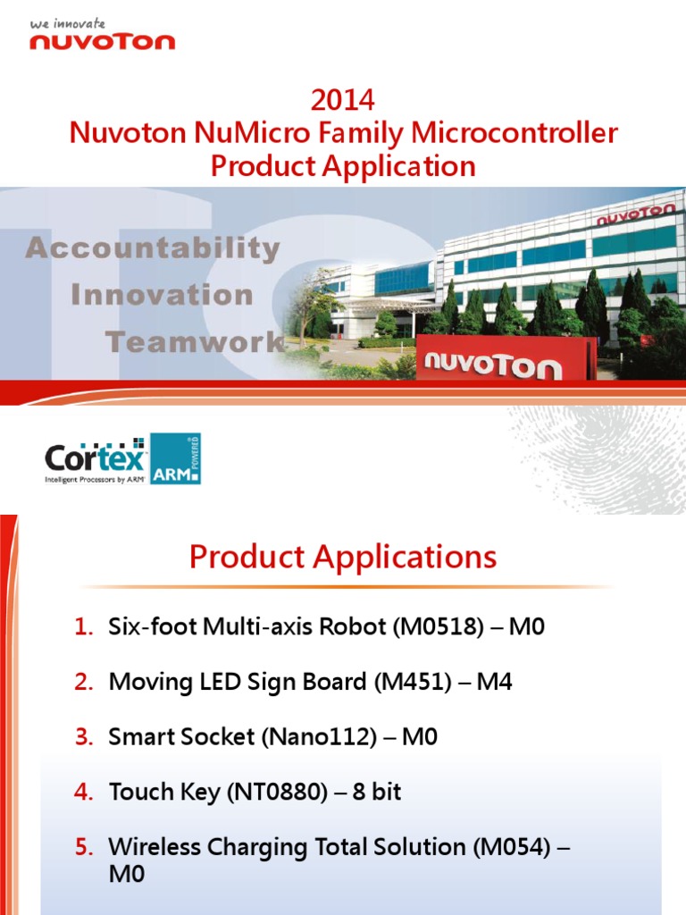 Nuvoton Product Application 2014 | PDF | Microcontroller | Flash Memory