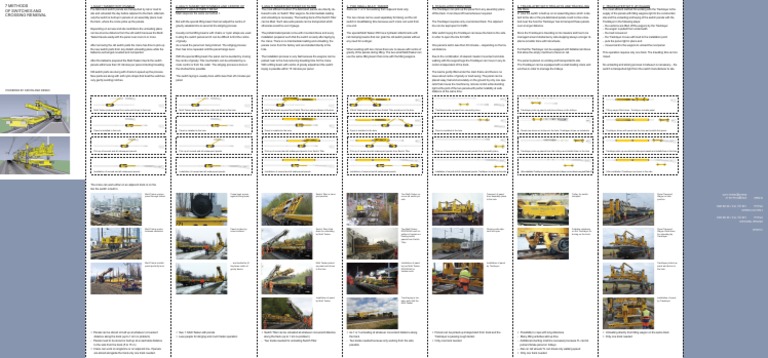 Kirow 7 Methods of Switches and Crossing Renewal | PDF | Crane (Machine ...