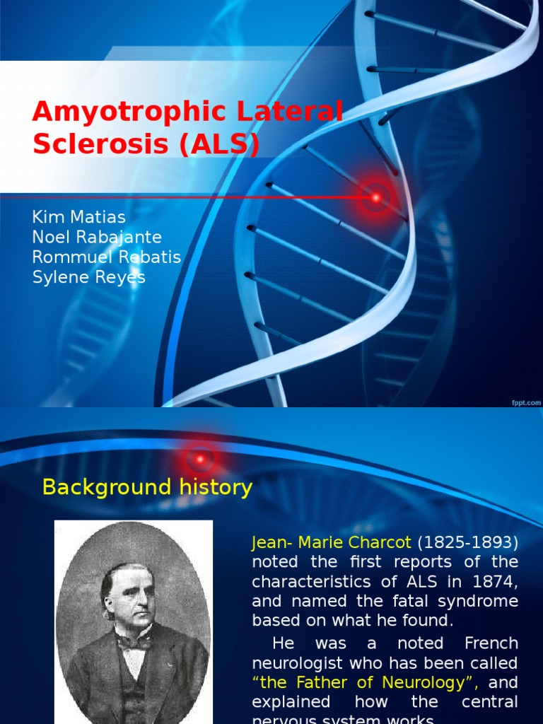 Amyotrophic Lateral Sclerosis (ALS) : Kim Matias Noel Rabajante Rommuel ...