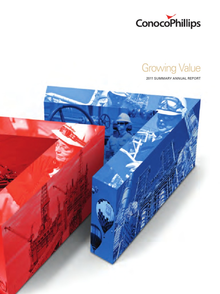 ConocoPhillips Report | PDF | Petroleum | Oil Refinery