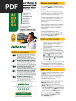 GO Train Schedule Overview | PDF | Public Transport