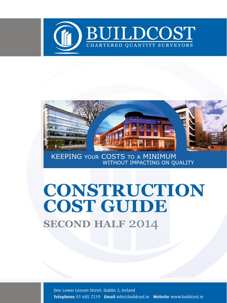 Buildcost Construction Cost - Guide 2014 | PDF | Shopping Mall | Apartment