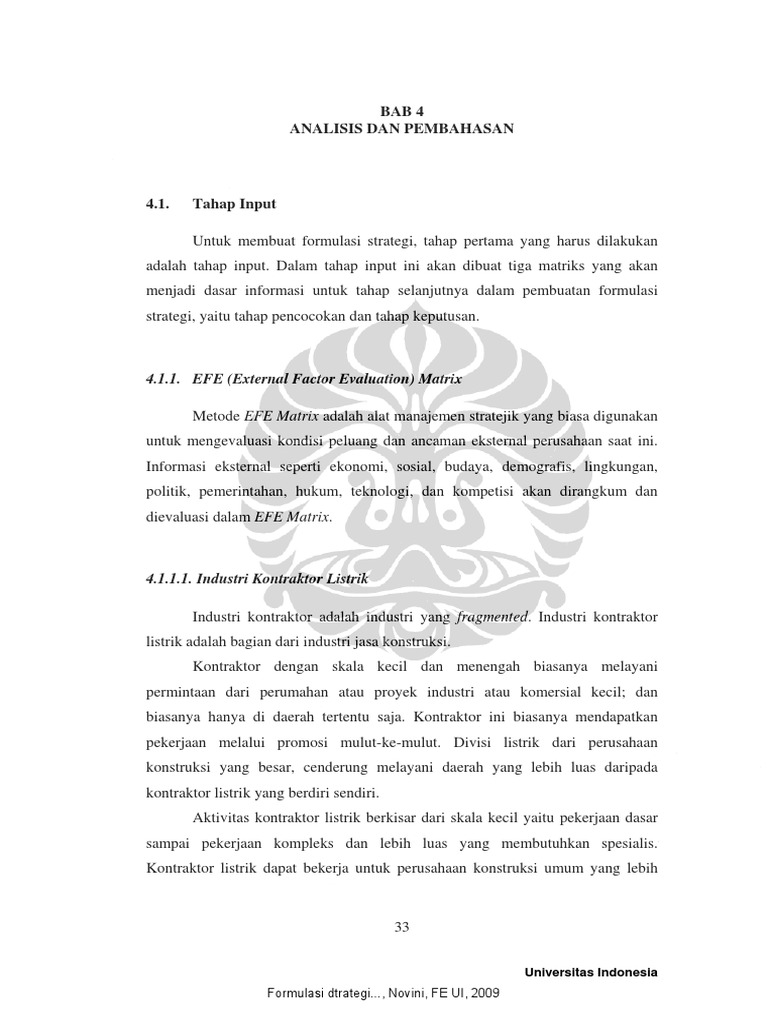 Formulasi Strategi-Analisis | PDF | Bisnis