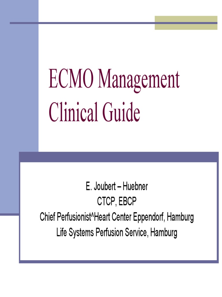 ECMO Management Lecture 5 | PDF | Midazolam | Sepsis