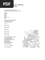 Little Mermaid Script Overview | PDF | Art | Classics
