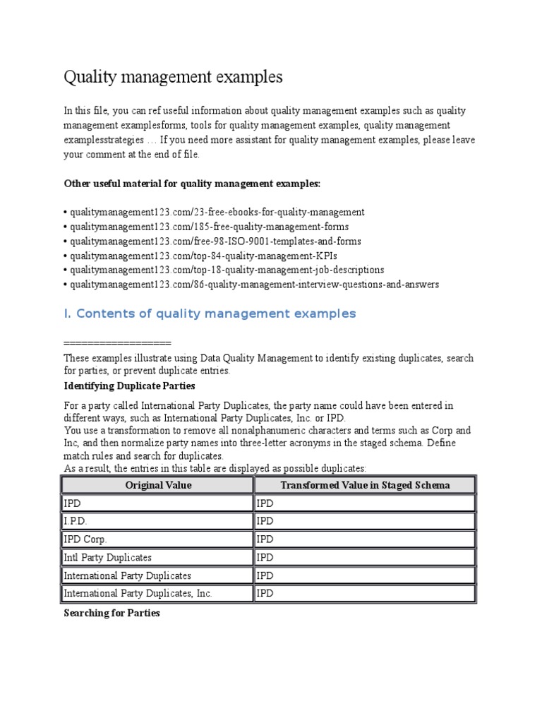 Quality Management Examples | PDF | Scatter Plot | Histogram
